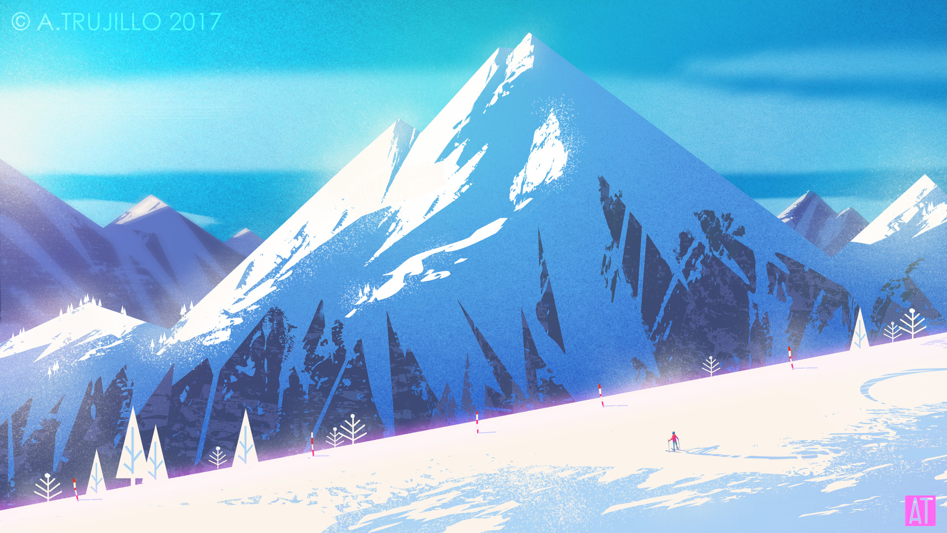 ArtStation - Yodeling in the Austrian Alps.