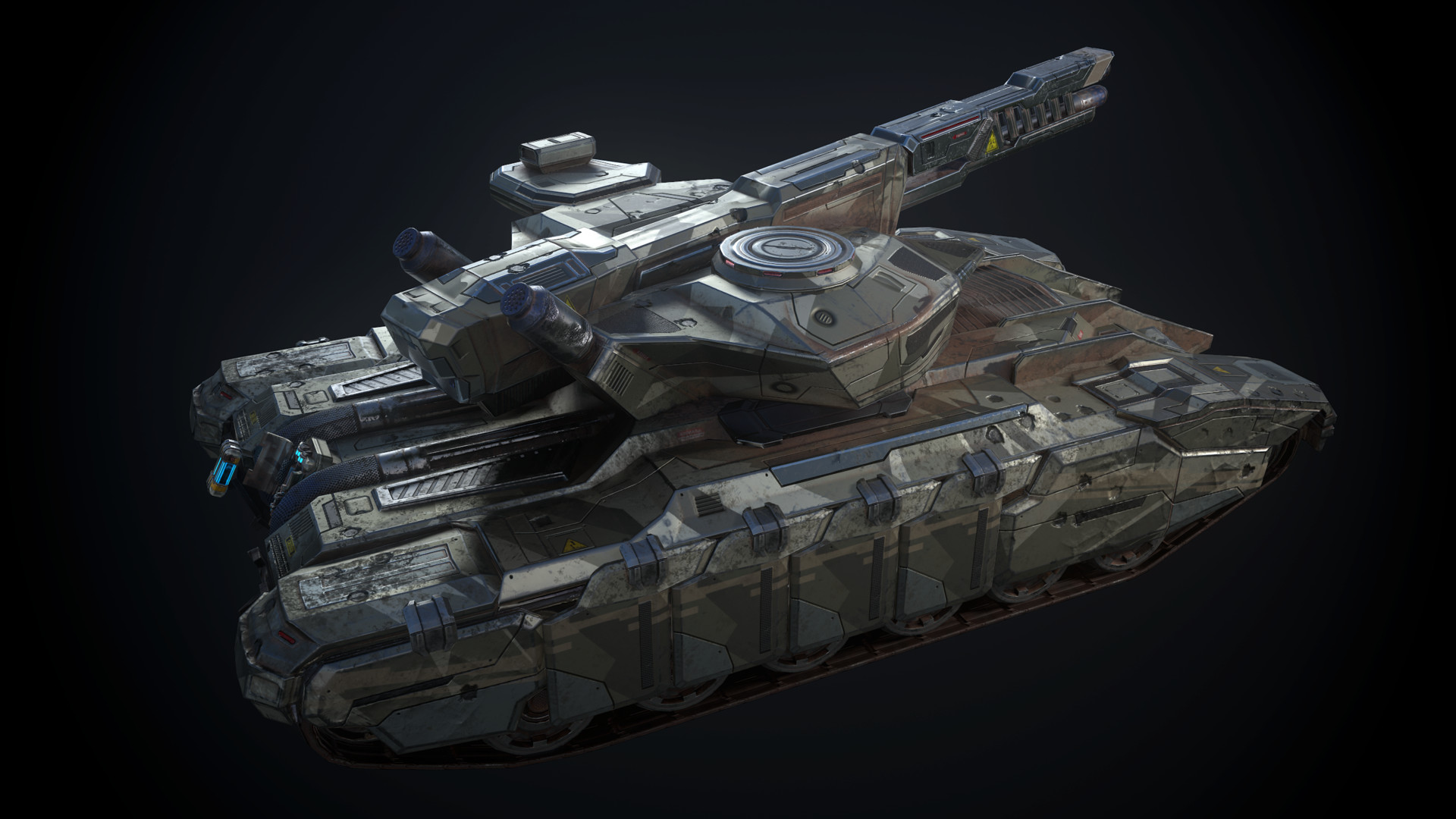 AndreY 3D 2D - Sci-fi Tank