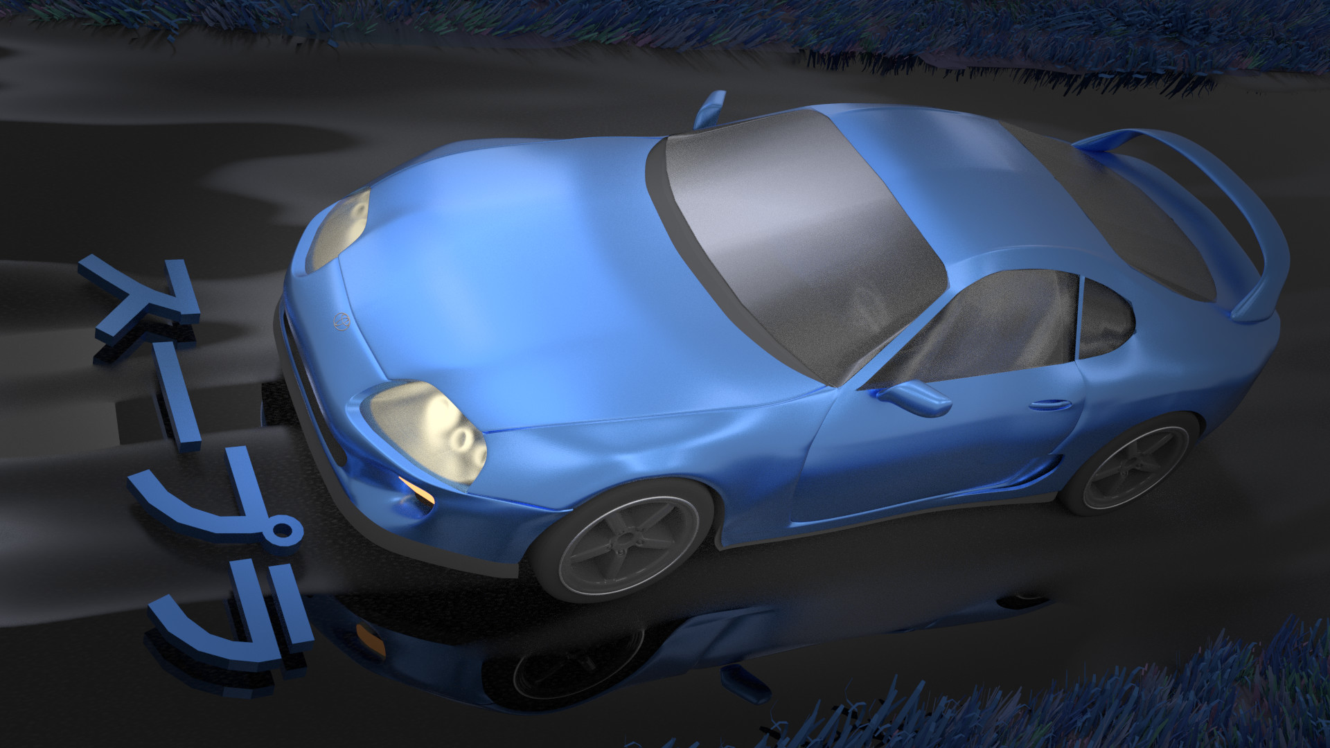 ArtStation - Toyota_Supra