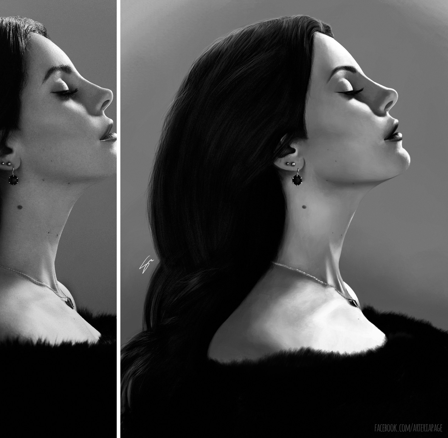 Lana Del Rey Side Profile