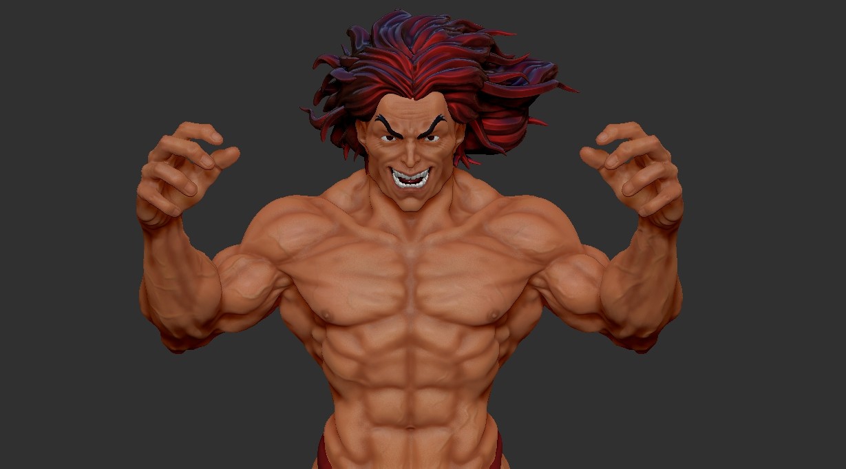 Jeffrey Daquiuag - Yujiro Hanma from Baki The Grappler Anime/Manga