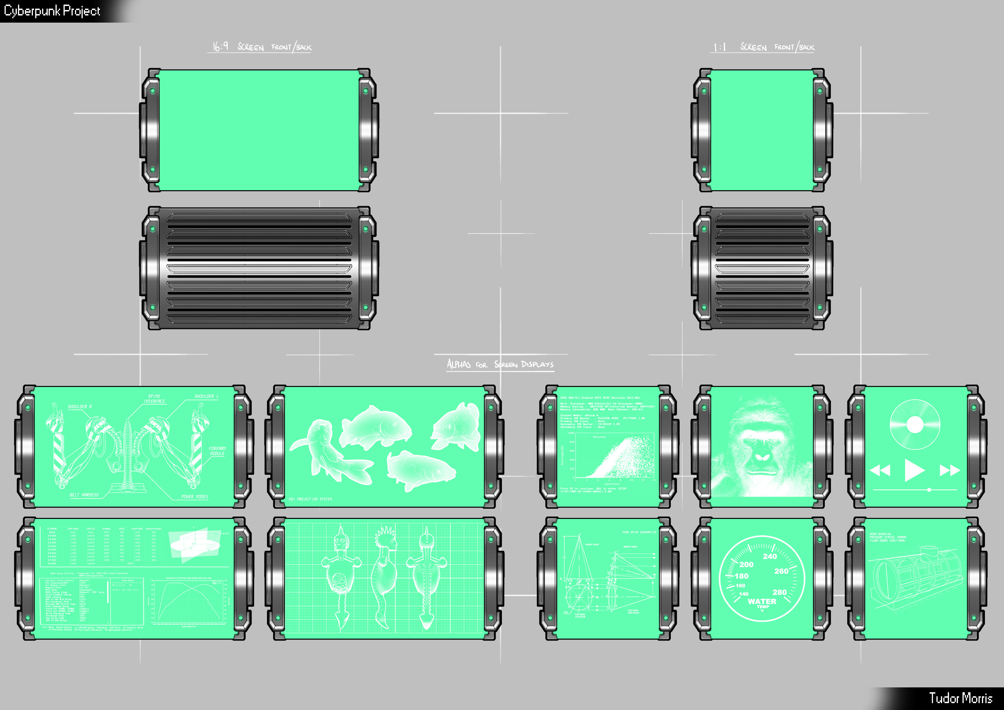 Tudor Morris - Cyberpunk Room