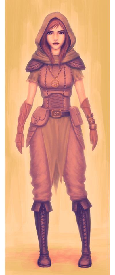 ArtStation - Thief Girl