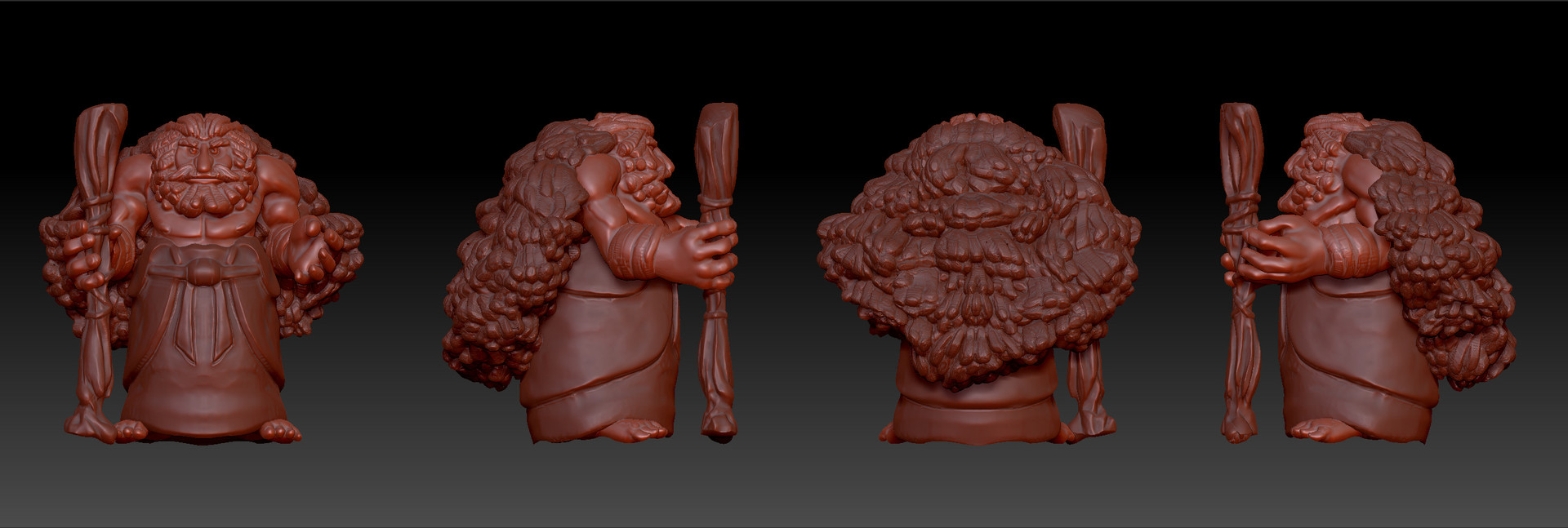 ArtStation - Hermit Character Sheet