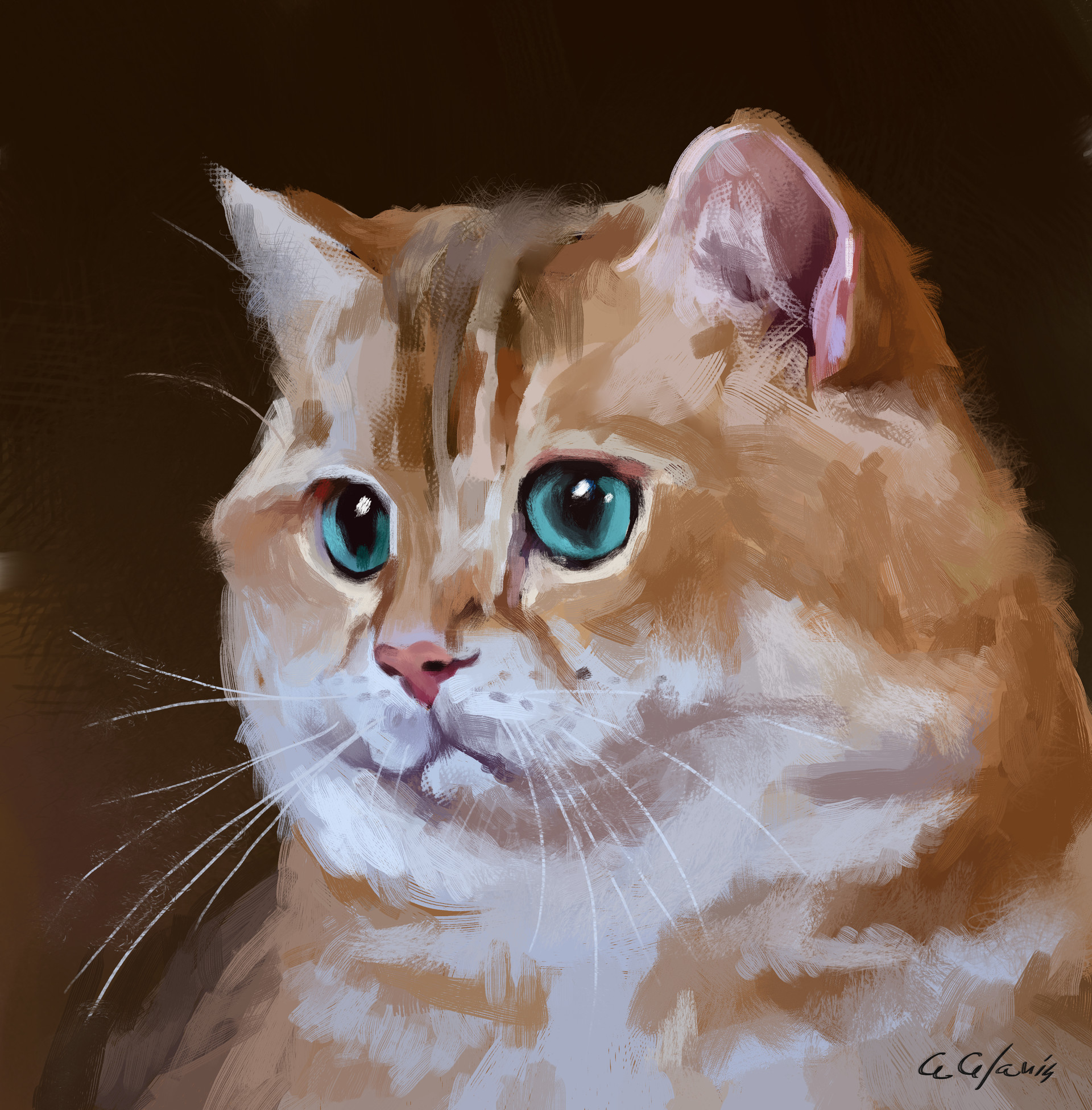 ArtStation - Hosico cat
