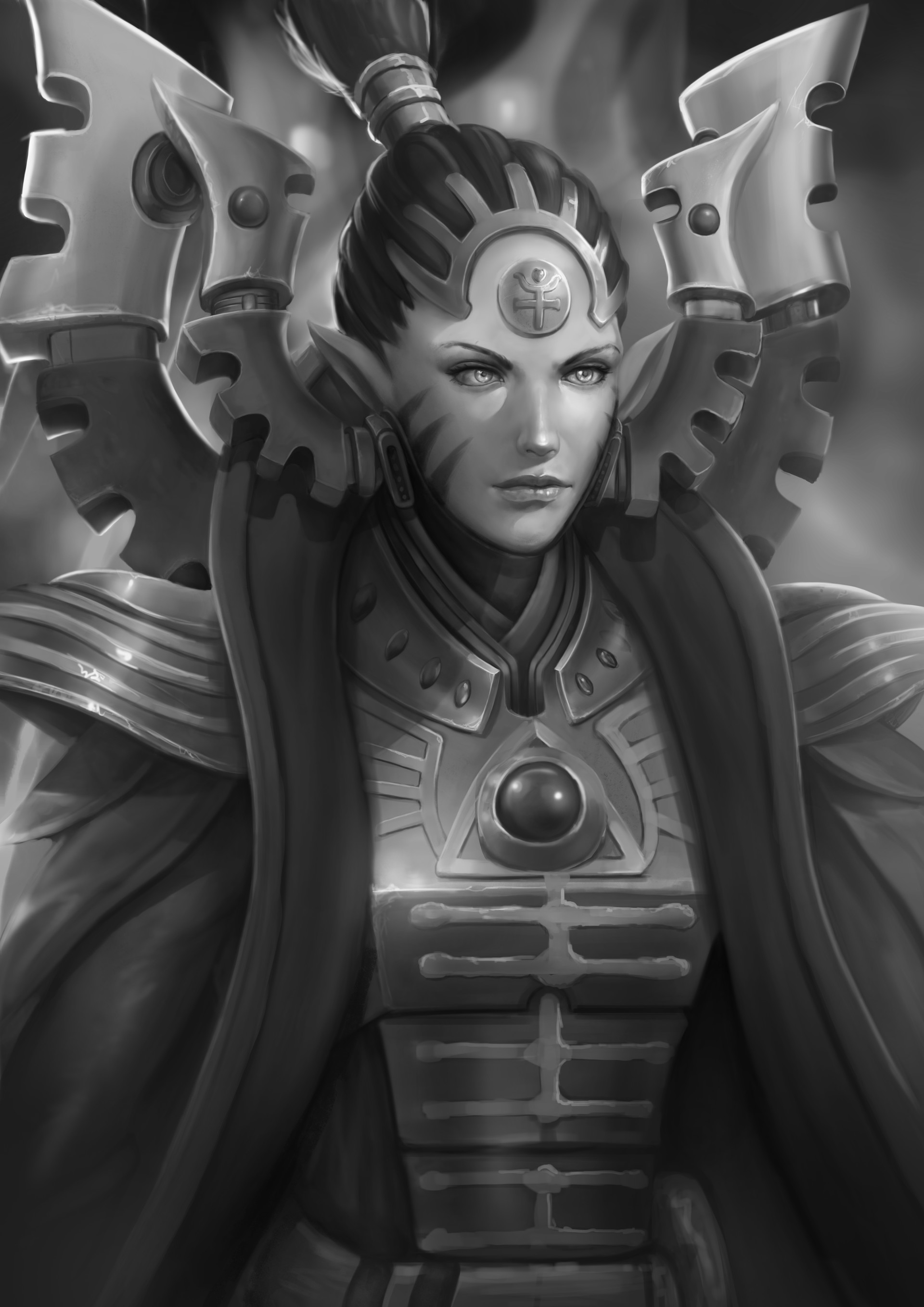 ArtStation - Farseer Macha - Dawn of war 3 Fan art