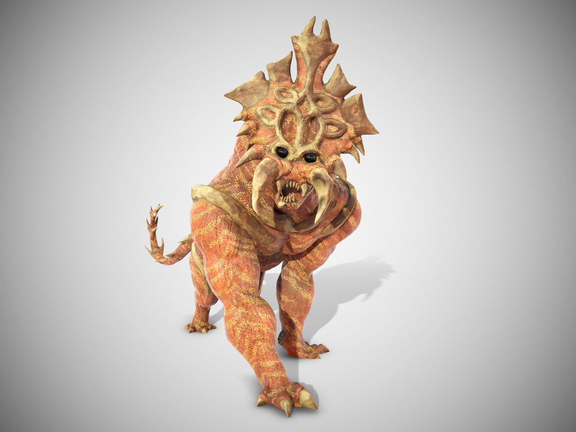 ArtStation - Desert monster