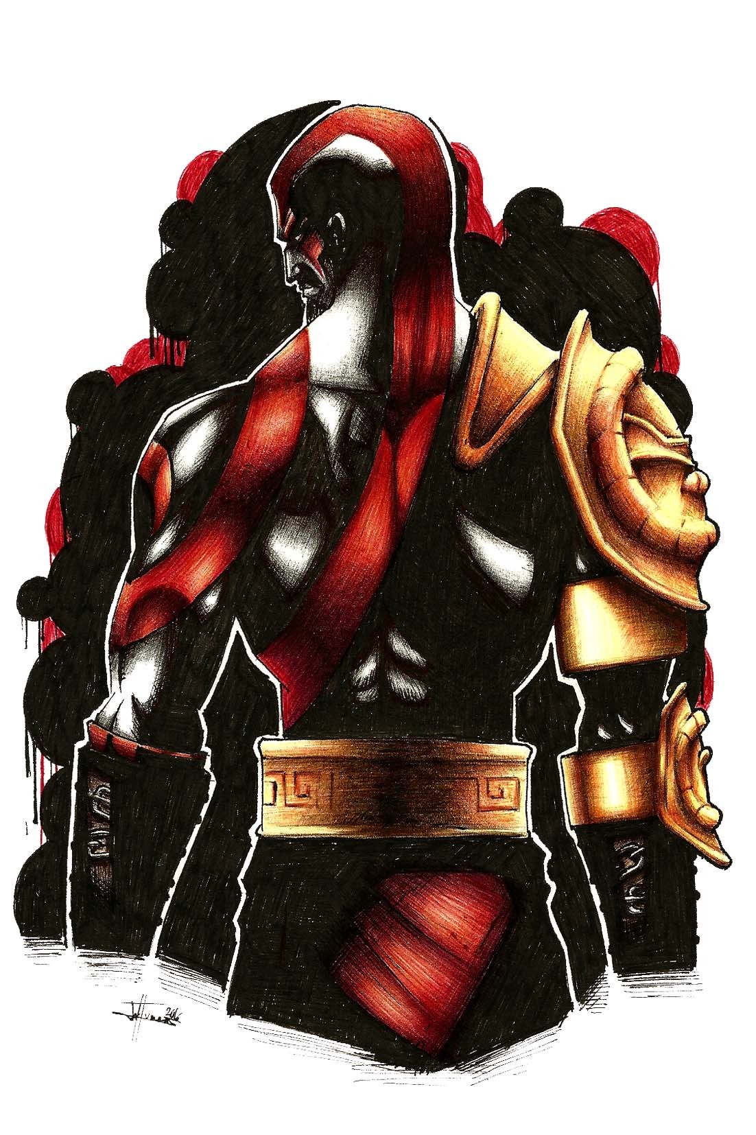 ArtStation - Kratos and Leonard