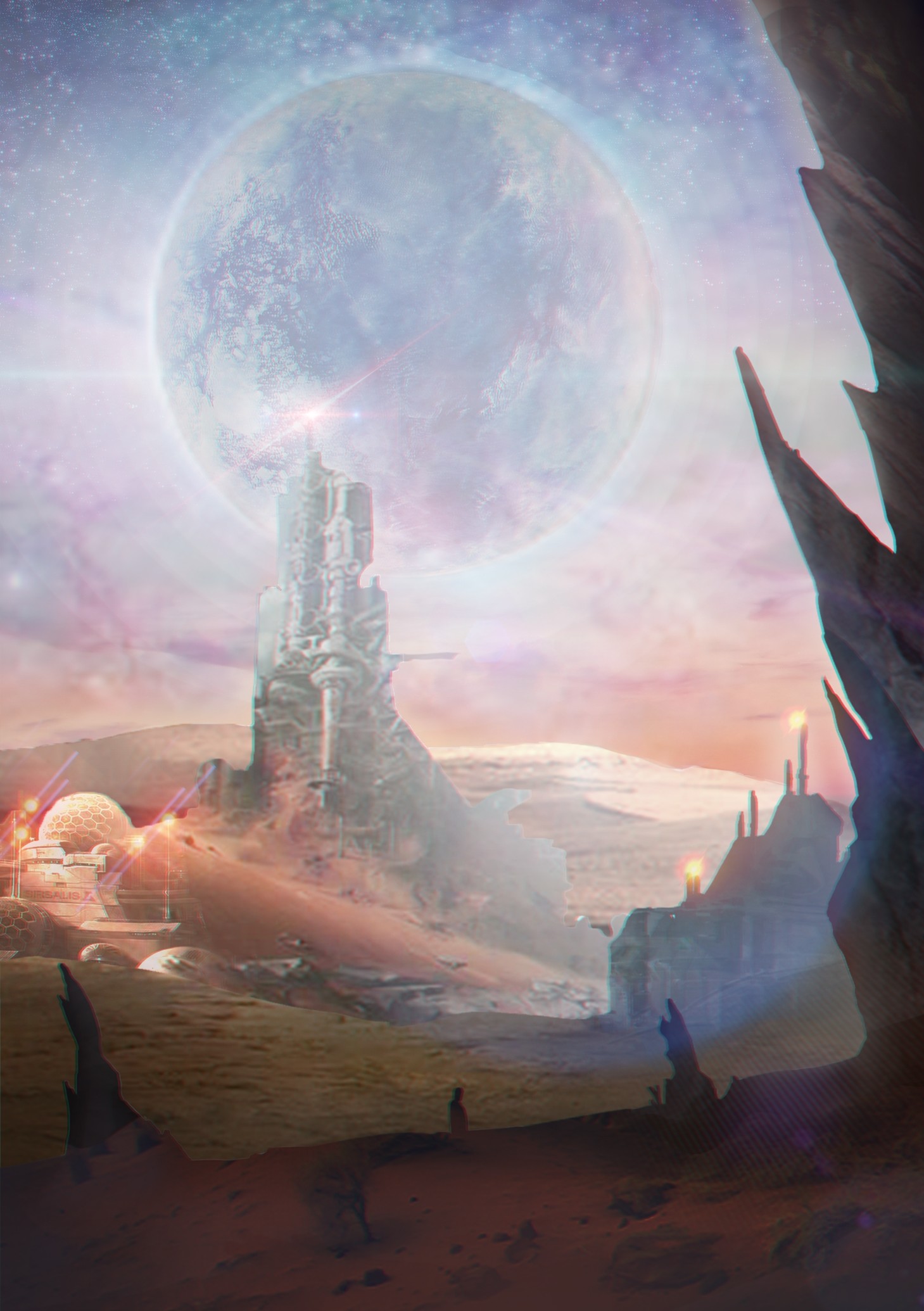 ArtStation - Sci-fi base