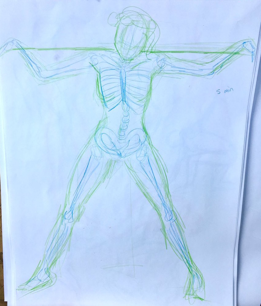 Addison Johnston - Life Drawing