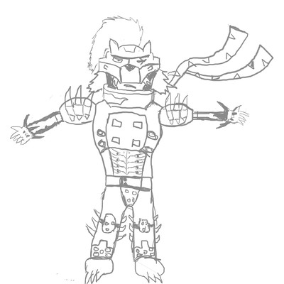 Chima Wolf Coloring Pages