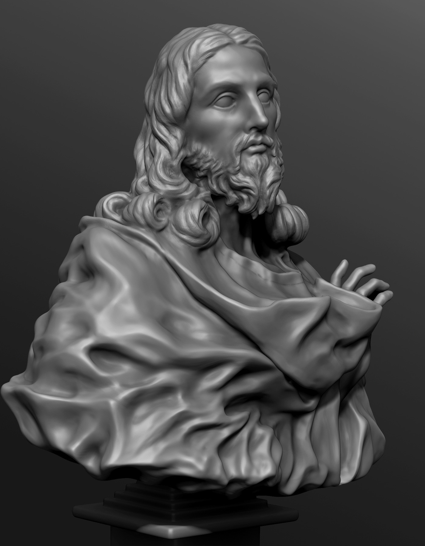 Jesus Sculpture Bernini