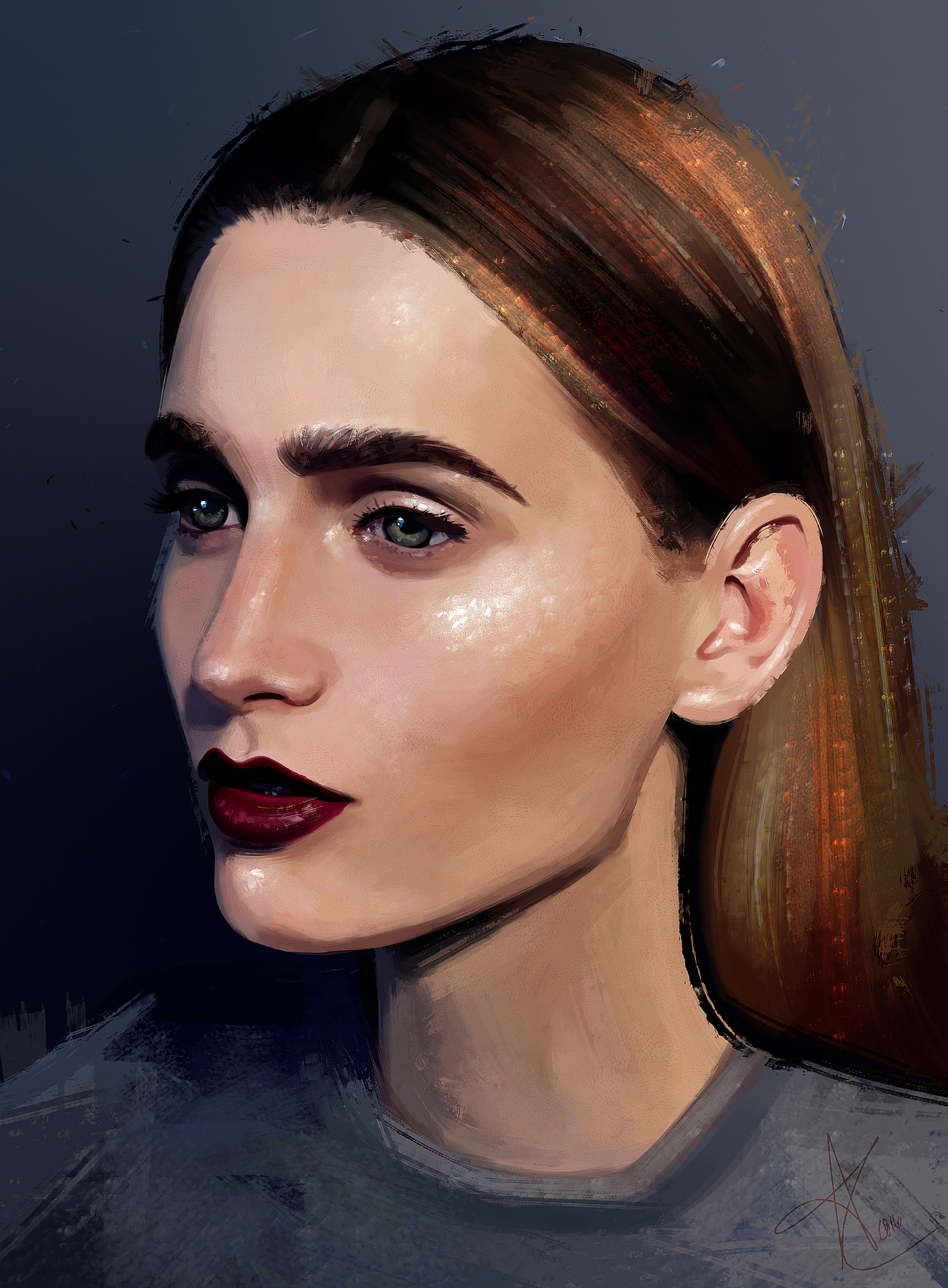 ArtStation - Portrait Study