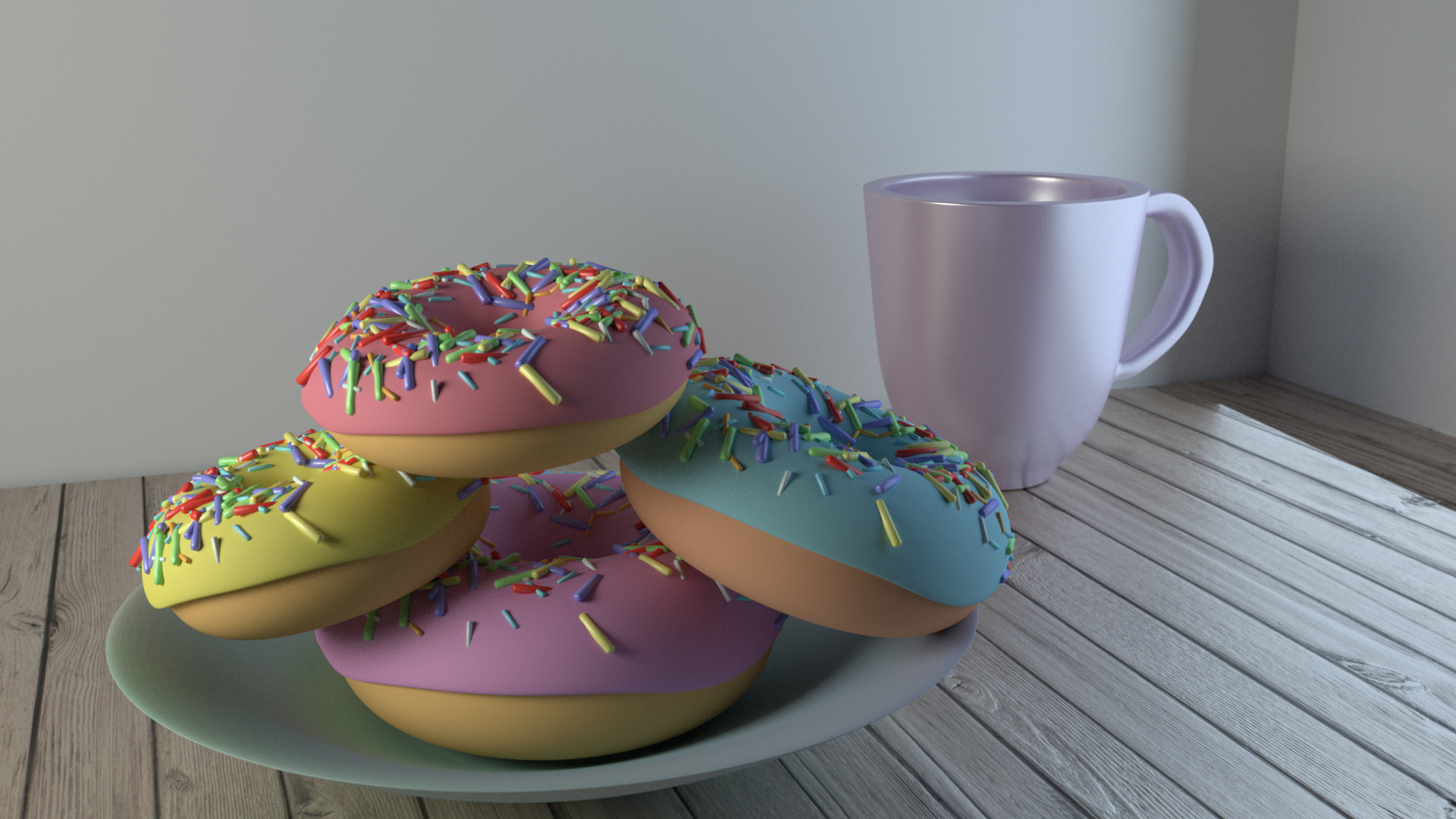 ArtStation - Donuts......( homer drool)