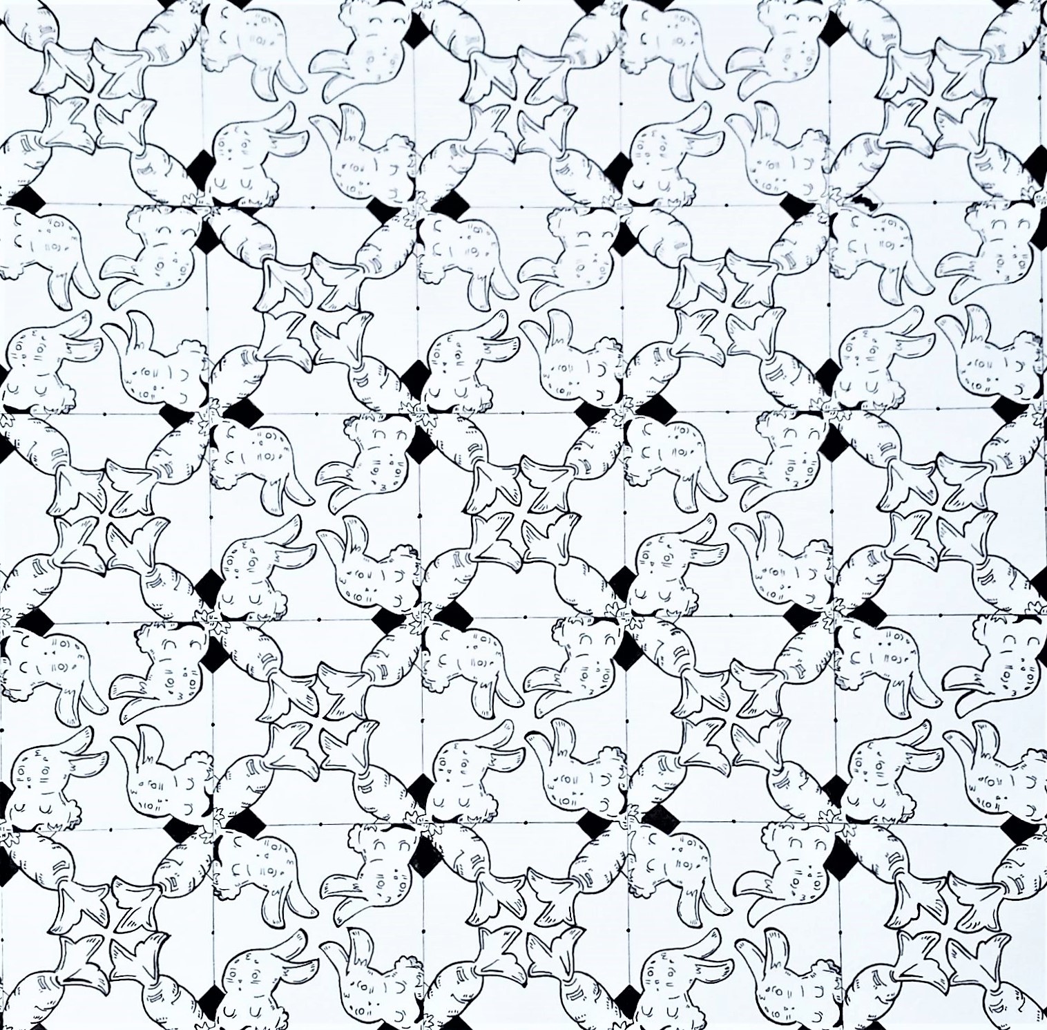 ArtStation - Bunny Grid