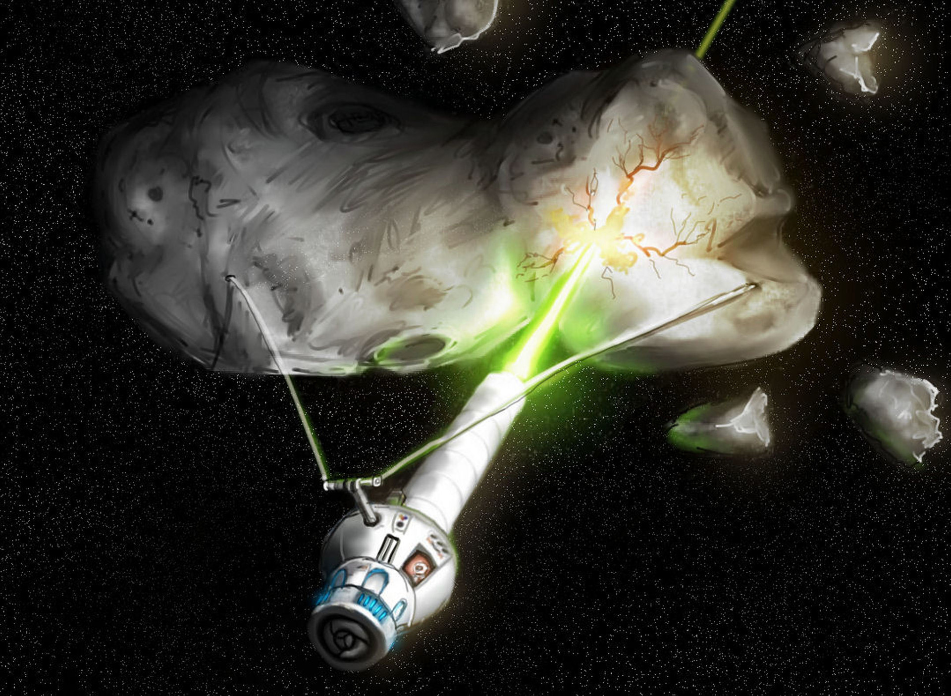 ArtStation - Space mining