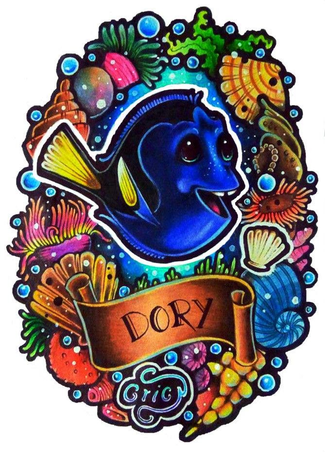 ArtStation - procurando dory