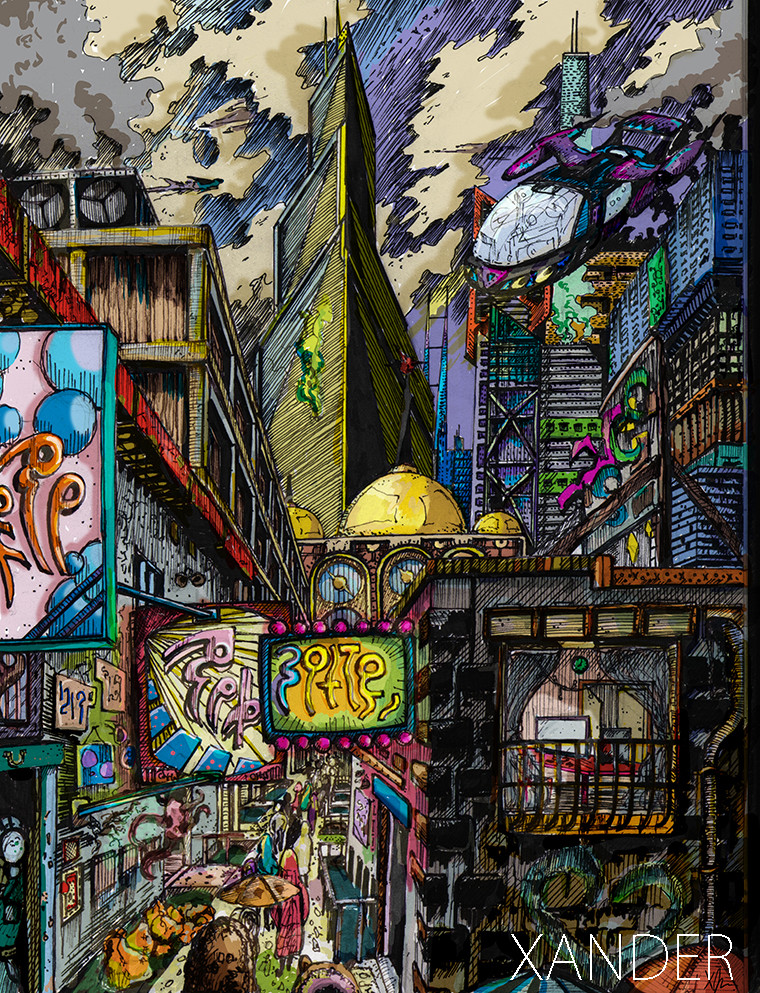 ArtStation - Blade Alley