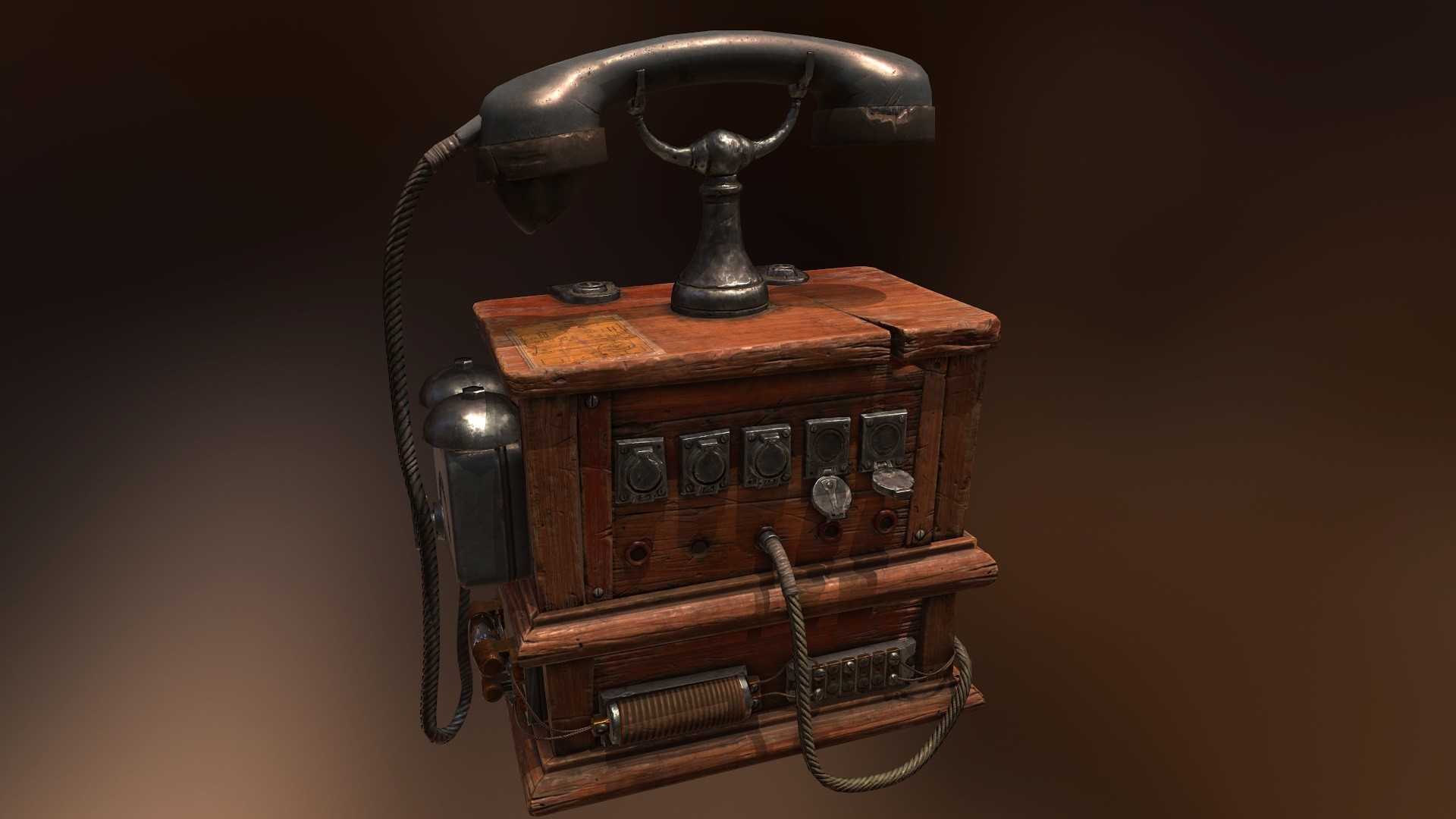 ArtStation - Rusty Telephone