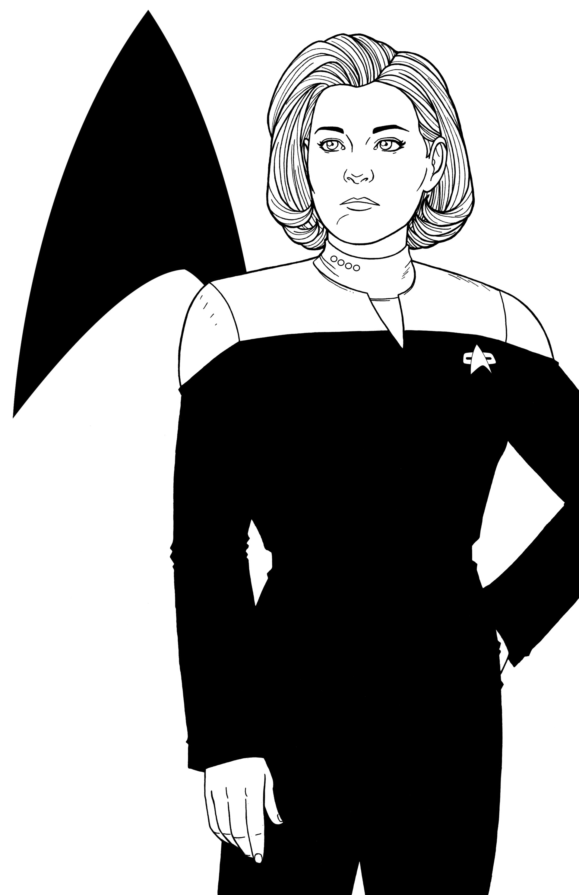 star trek tng coloring pages