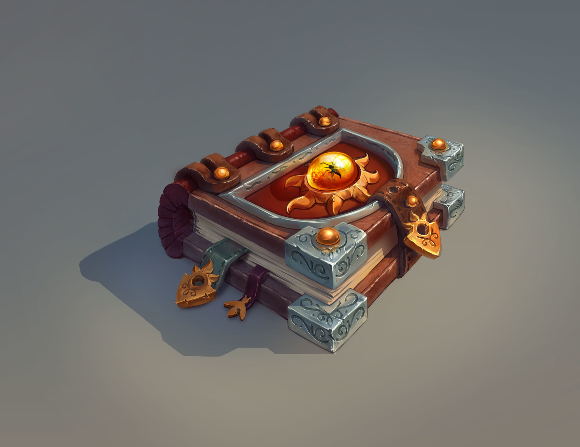 ArtStation - Sun Book (+ Step by step)