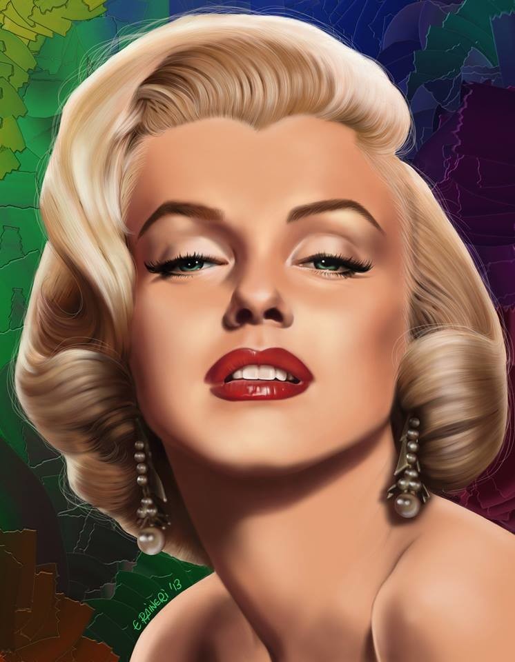 ArtStation - Marilyn Monroe