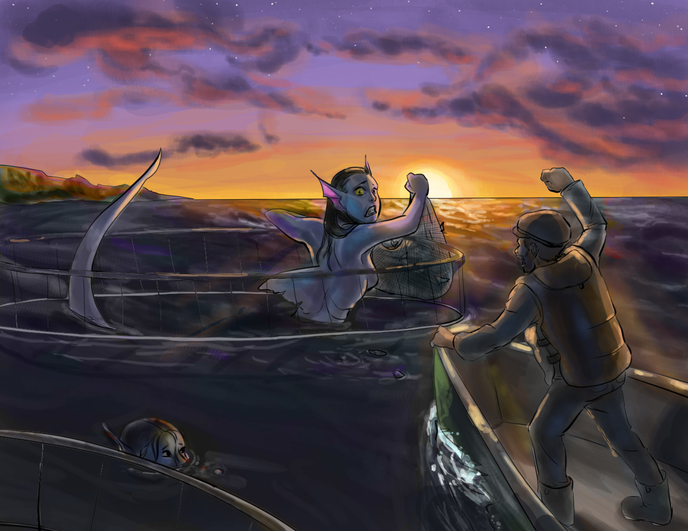 ArtStation - Fish Farm Heist