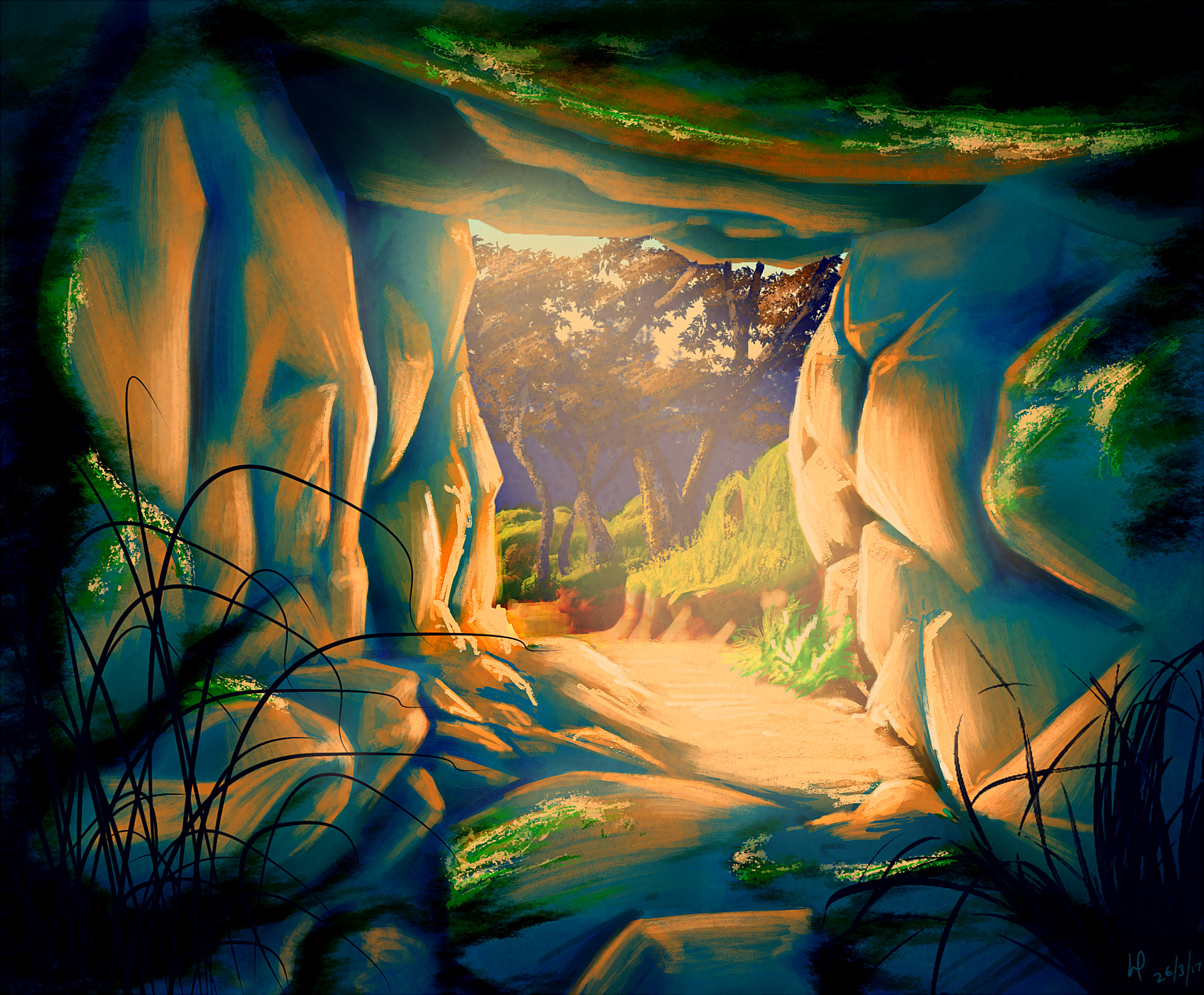 ArtStation - Cave
