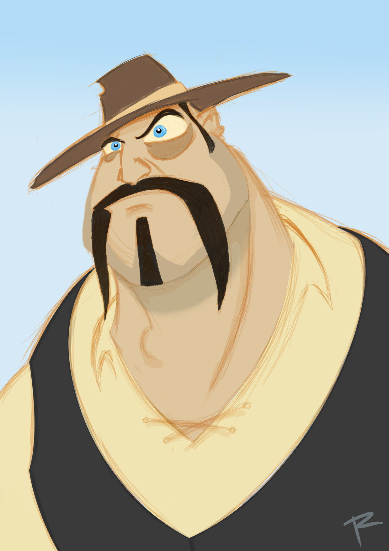 ArtStation - Cowboy Concept