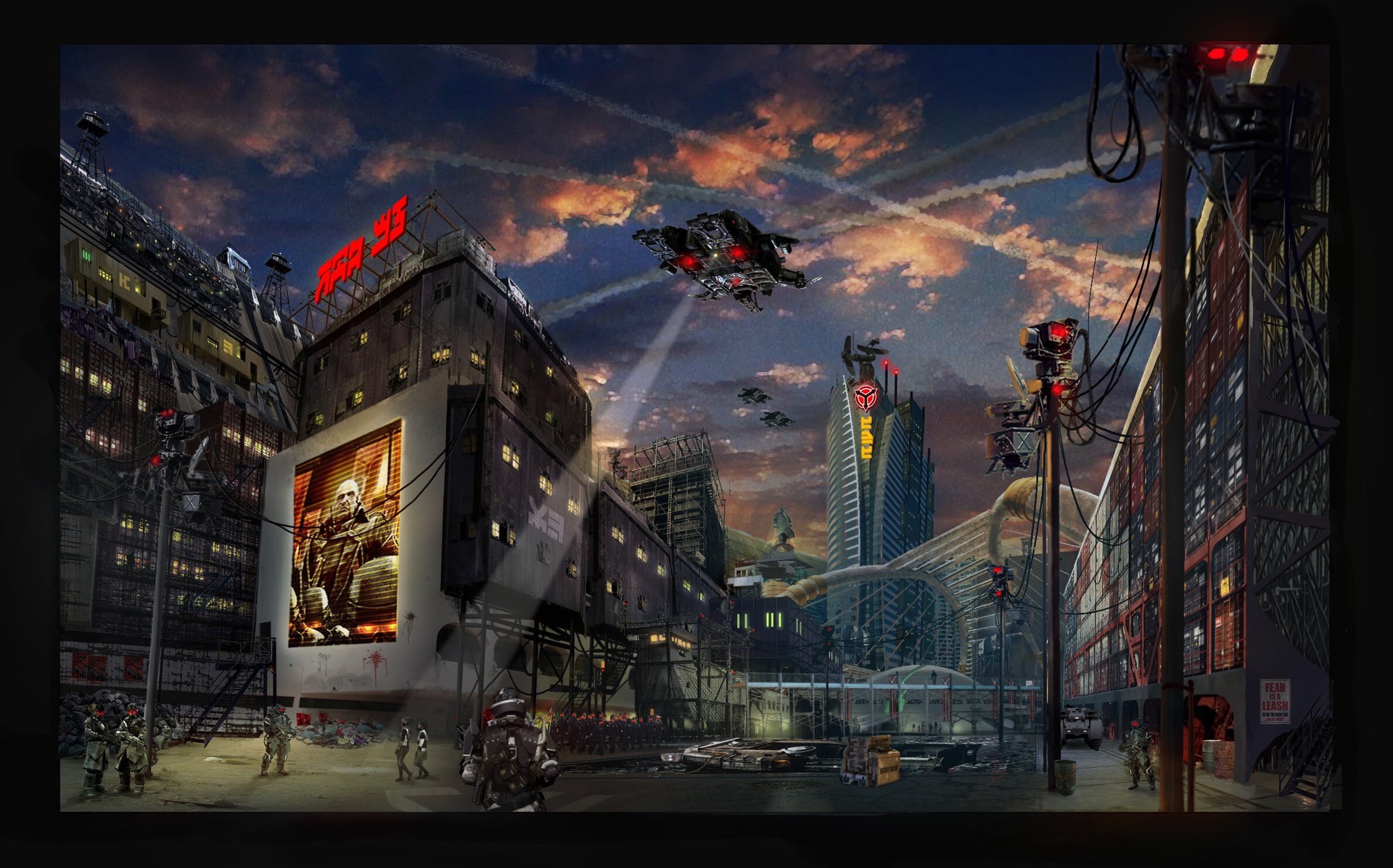 Helghan Concession Territories by Michel Voogt : r/ImaginaryCityscapes