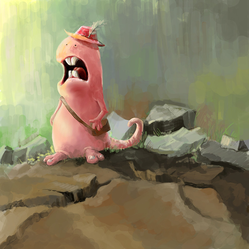 ArtStation - Creature Pink 01