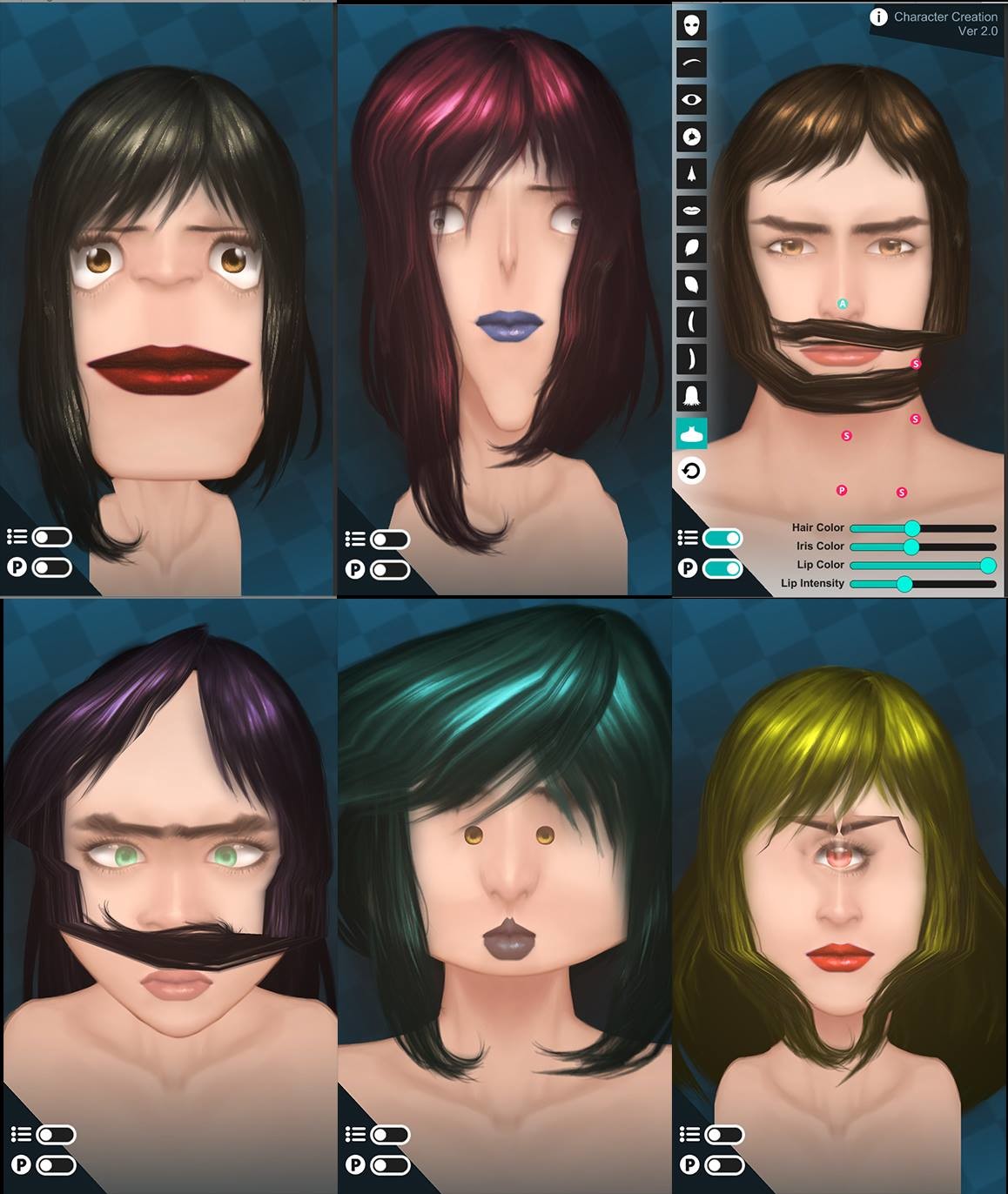MingWai Chan - [Unity] [Mobile] 2D Character Face Maker