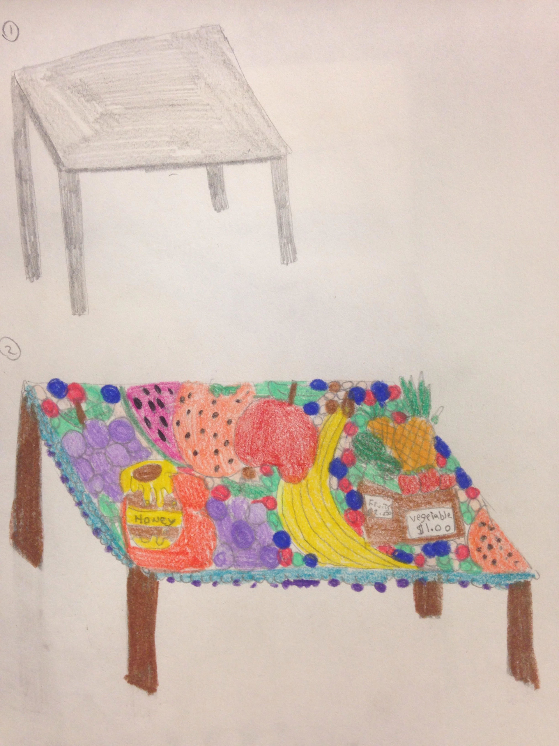 ArtStation - Picnic Fruit Table