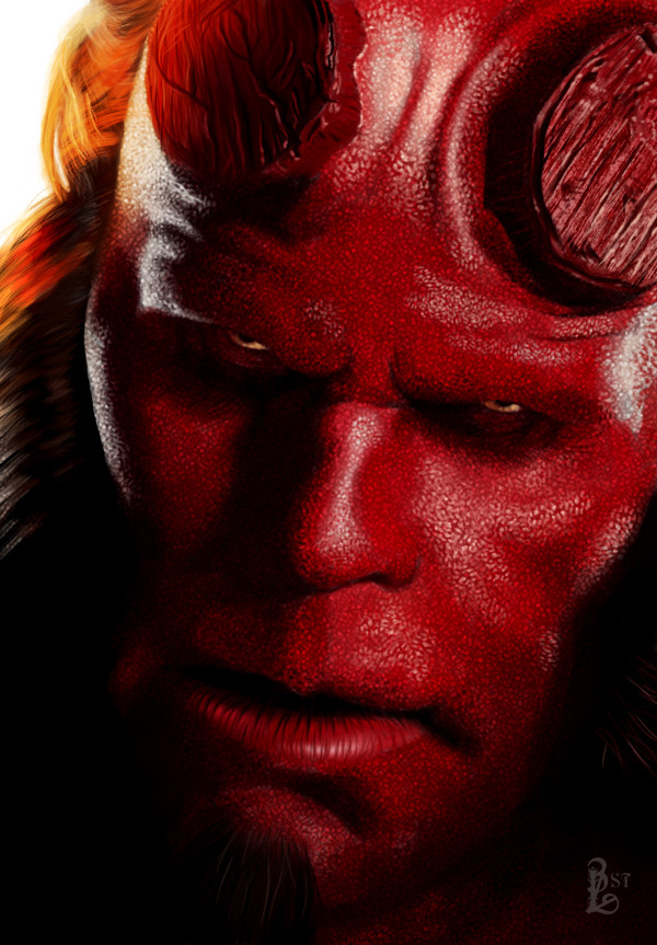 ArtStation - Hellboy [Texture Study]