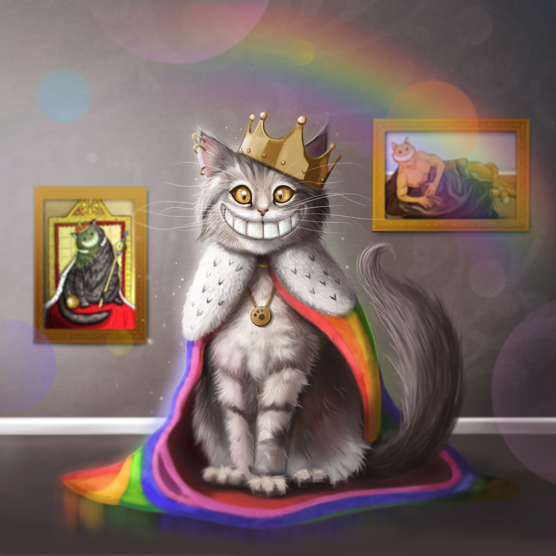 ArtStation - Oscar the Cat