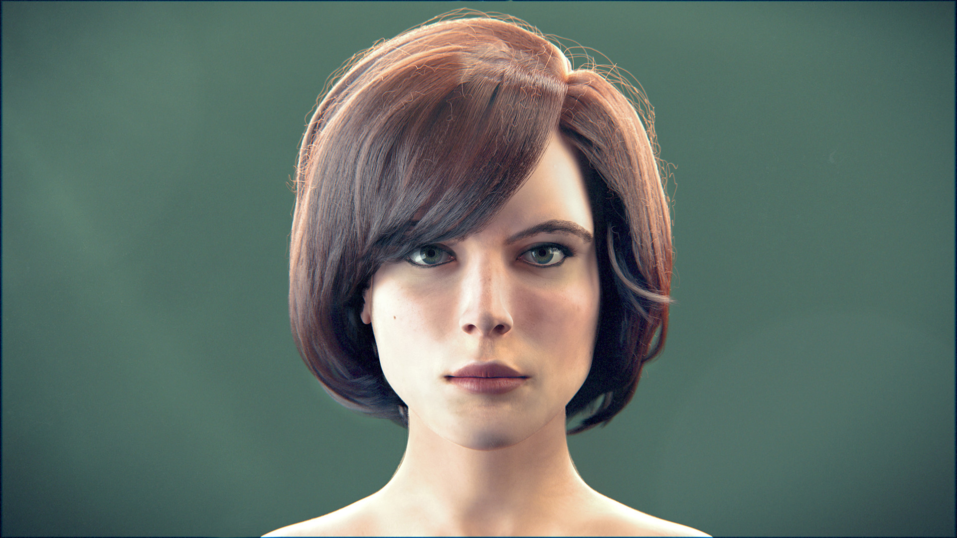 ArtStation - Young CG Woman