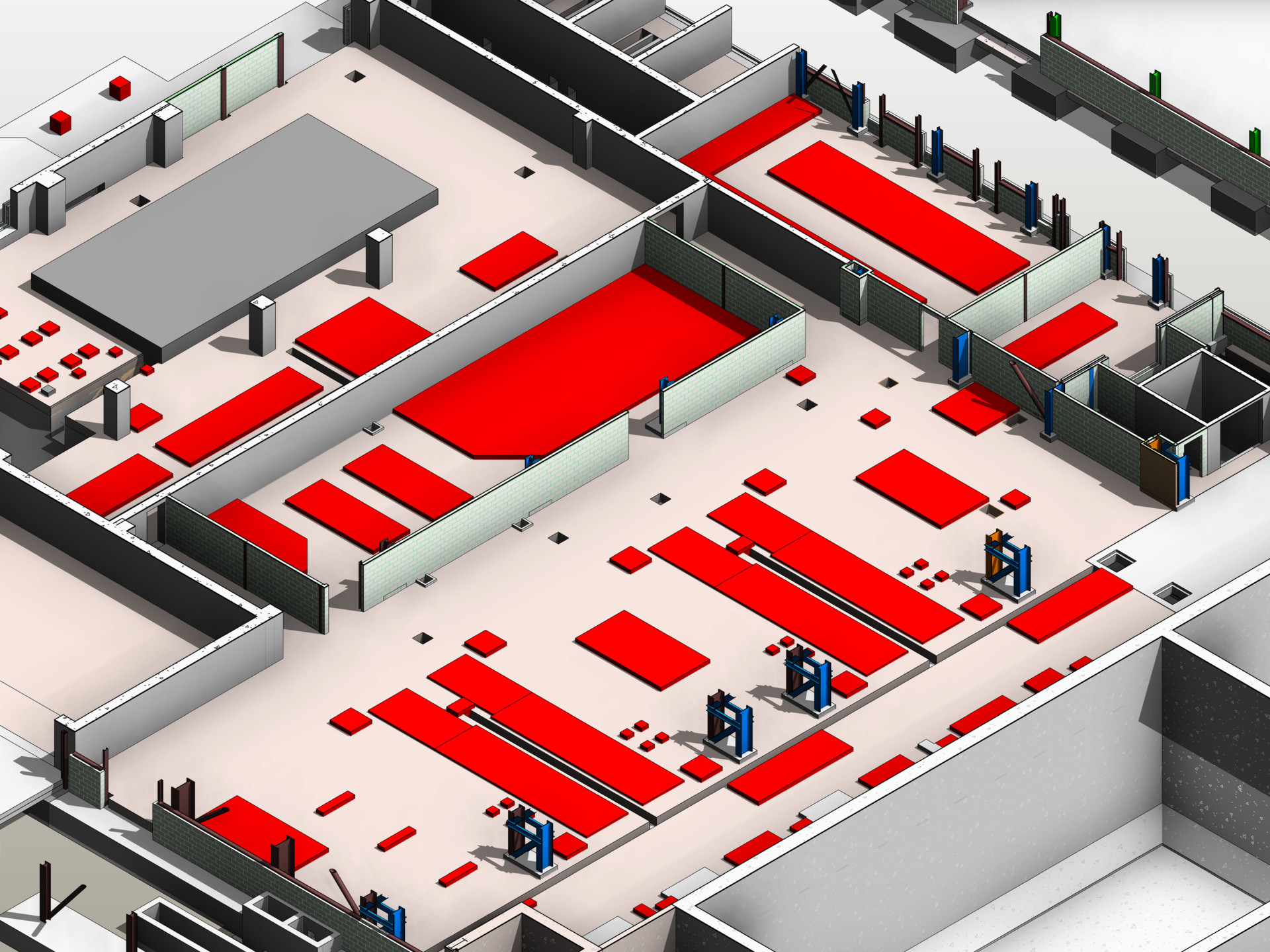 ArtStation - Industrial Building Equipment Plinths