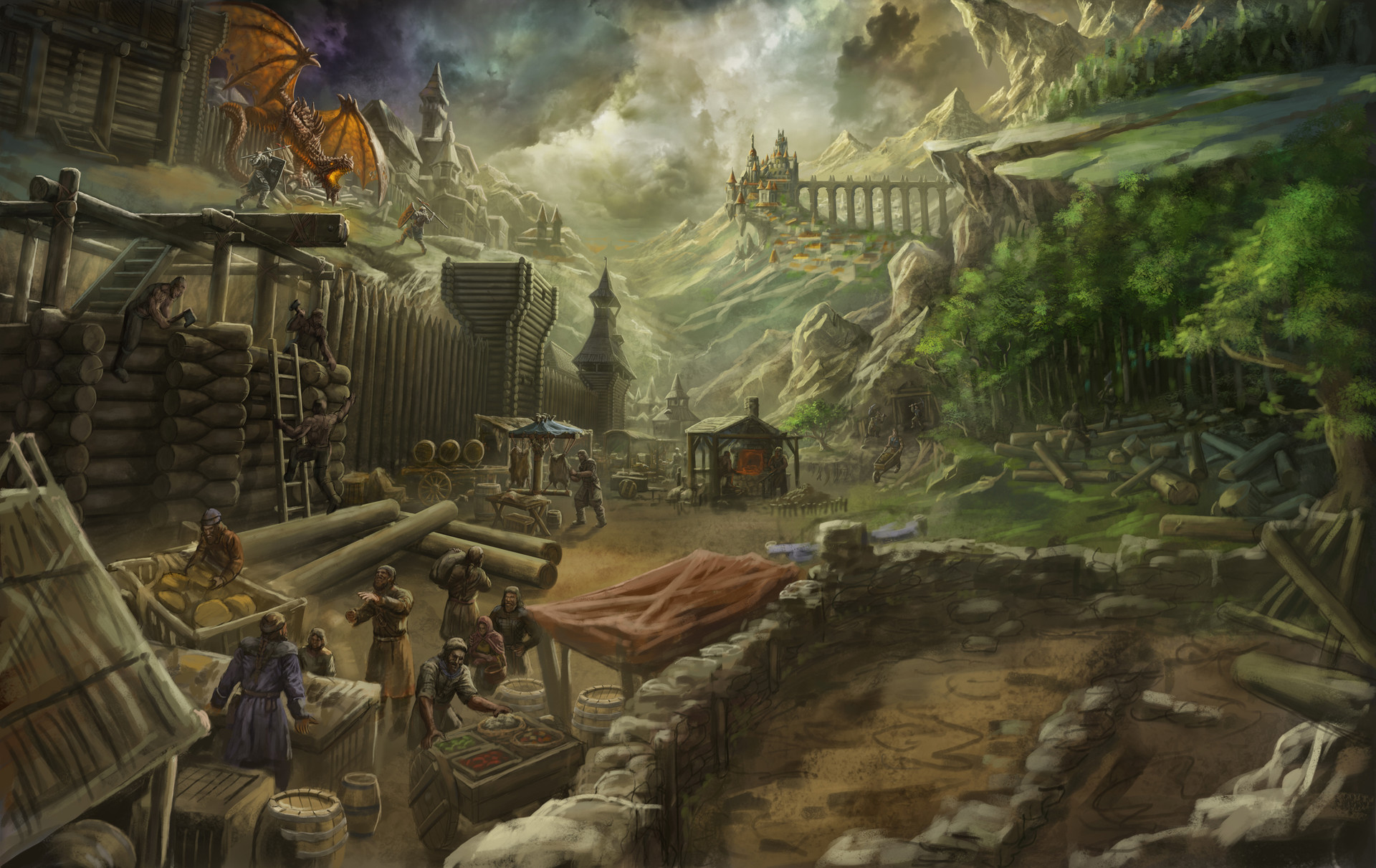 Edikt Art - Knight weekdays. Рыцарские будни.