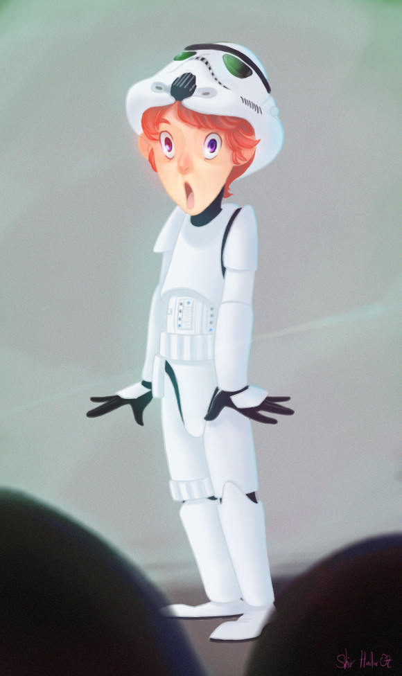 ArtStation - Surprised Stormtrooper