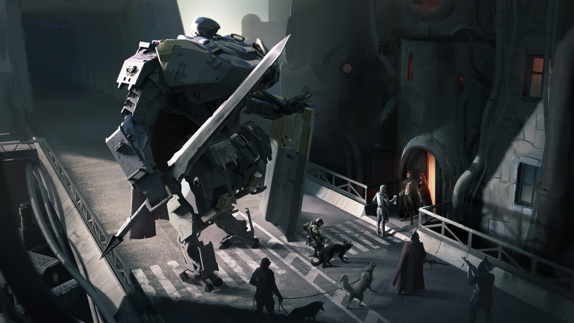 ArtStation - Guards Come Calling