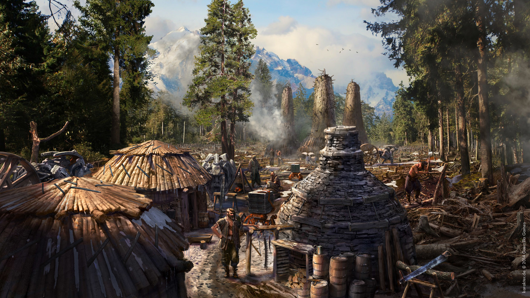 ArtStation - HORIZON: ZERO DAWN - Oseram