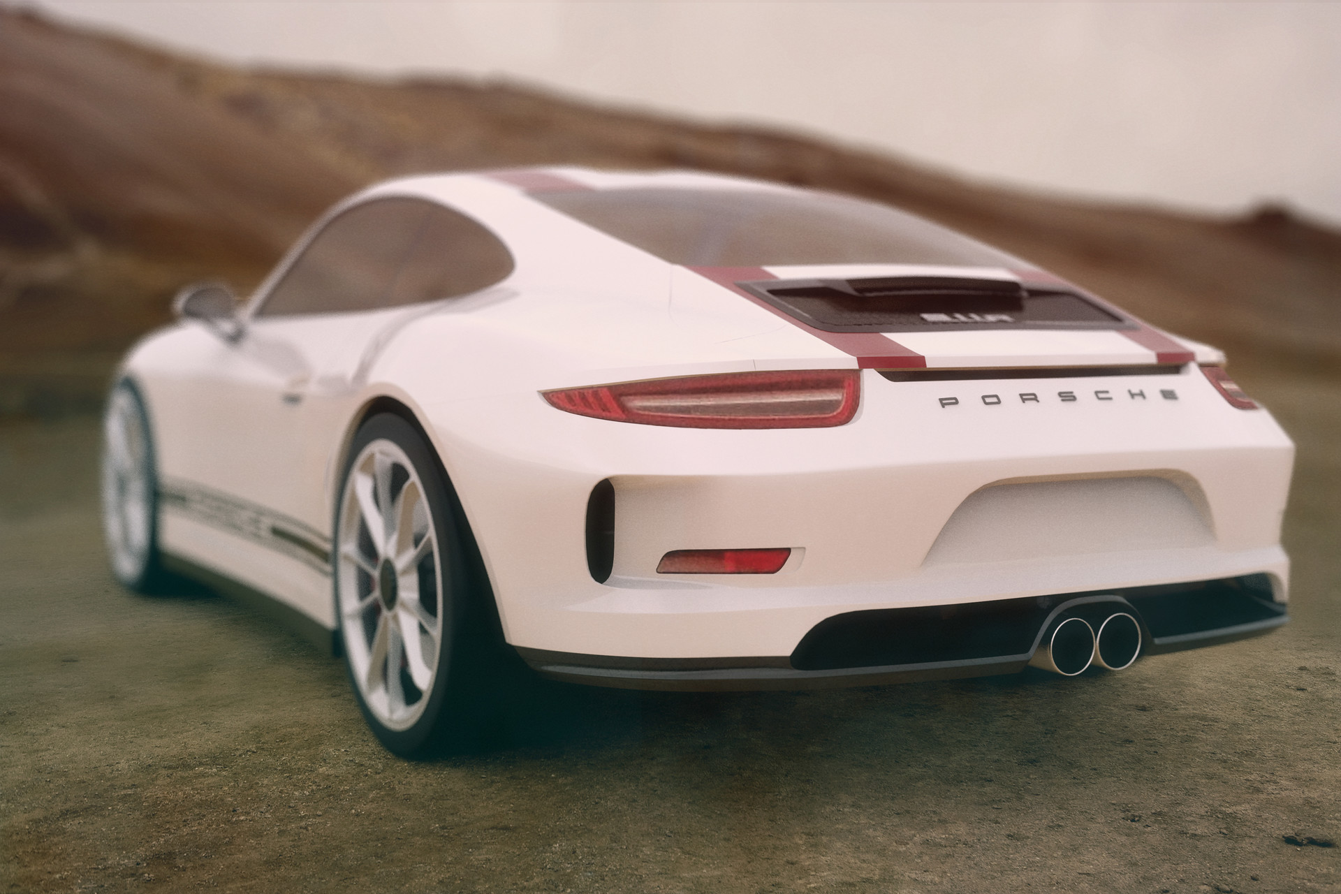 ArtStation - Porsche 911 R Render 2