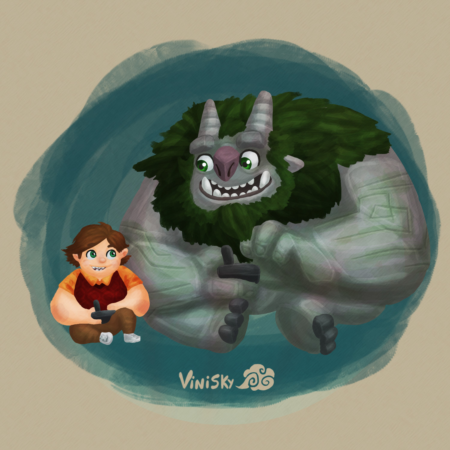 ArtStation - Toby e Aaarrrgghh