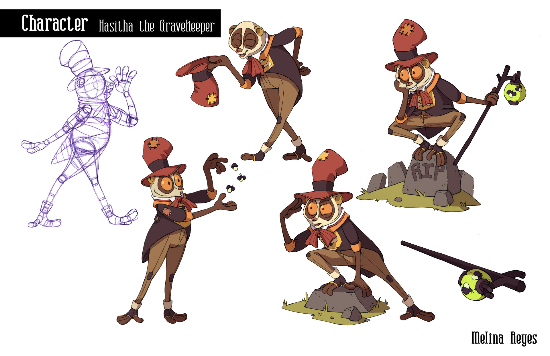 Melina Reyes - Hasitha the Grave Keeper