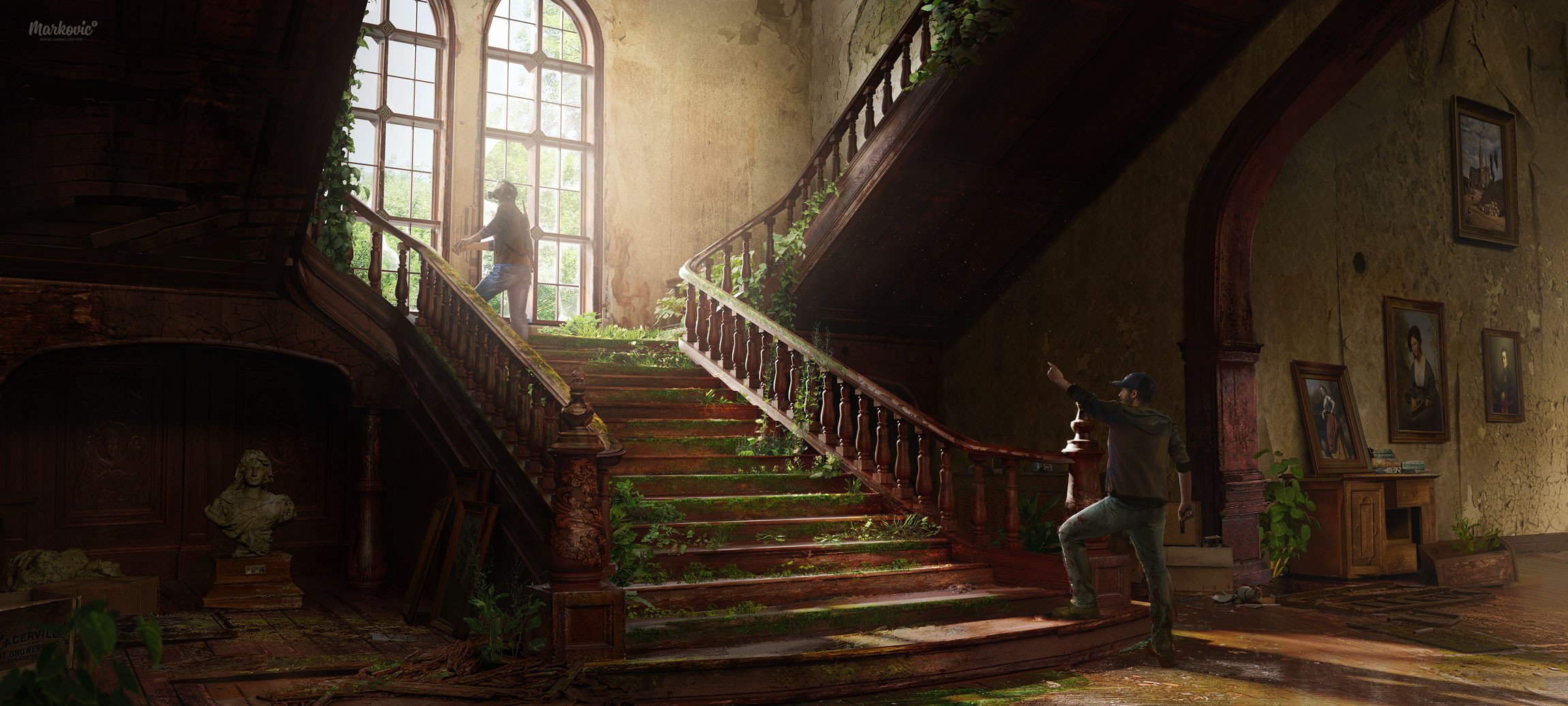 Museum by Rado Markovic : r/SoftApocalypse