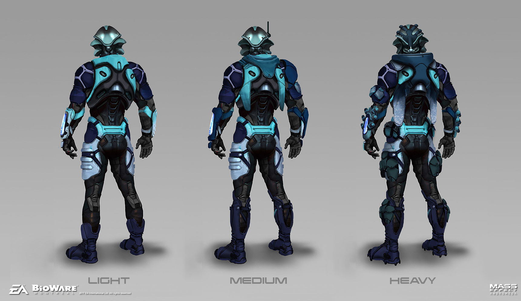 Ben Lo - Mass Effect Andromeda - Ryder Angara armorset