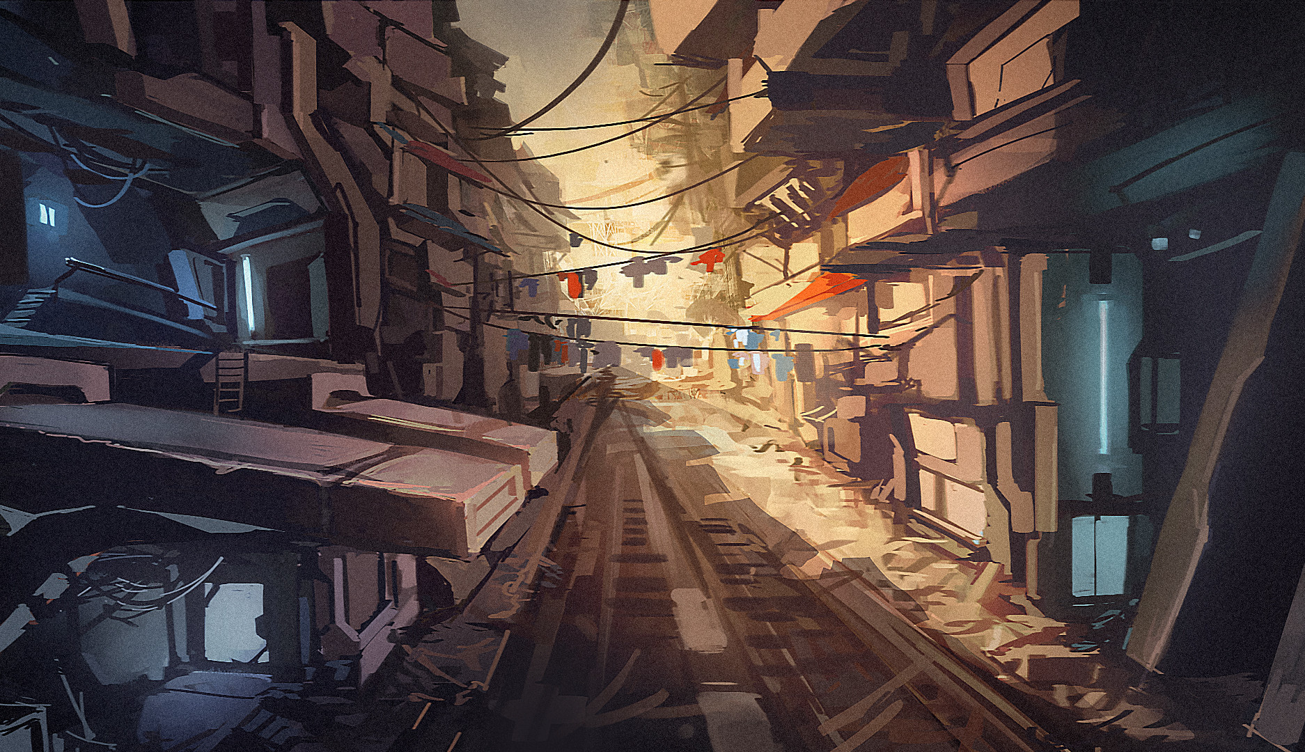 ArtStation - enviro sketch