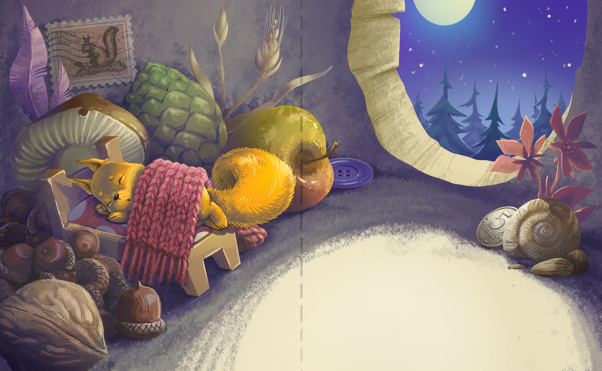 ArtStation - Tiny Squirrel house