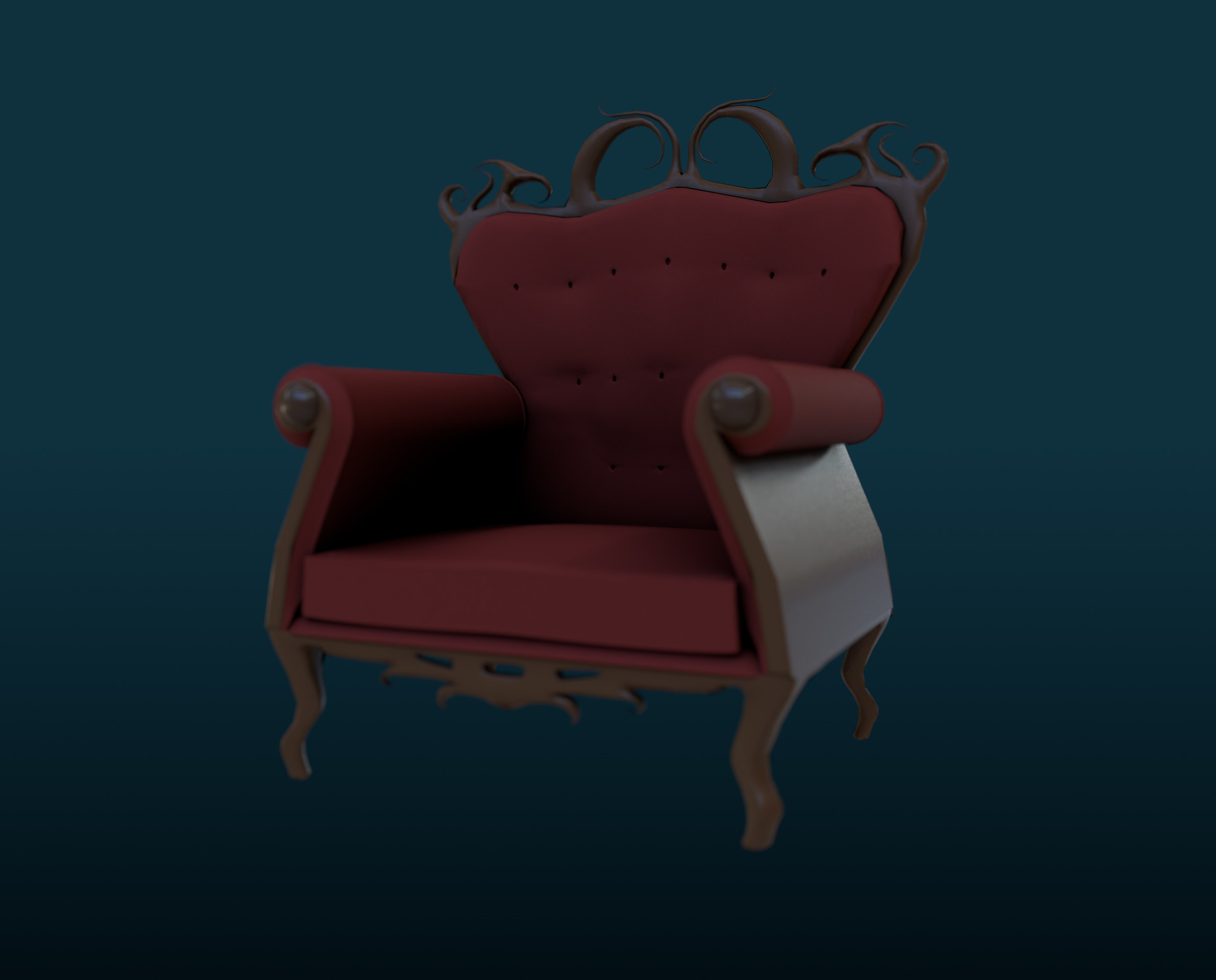 ArtStation - Game asset chair