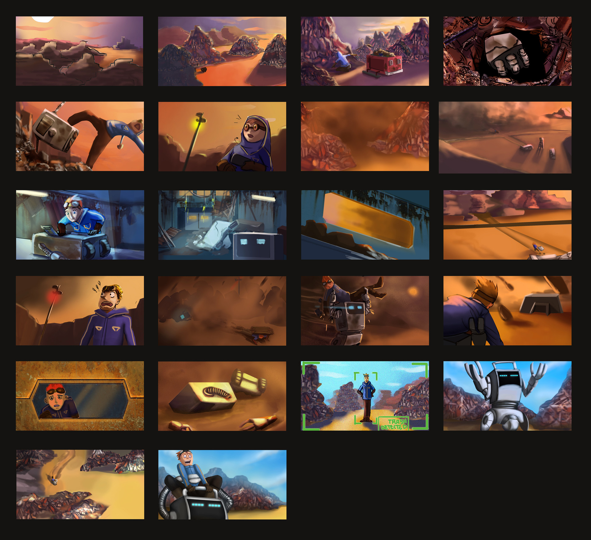 ArtStation - "Short Fuse" Colorscript